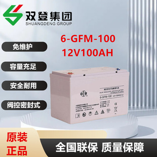双登蓄电池6-GFM-100免维护12V100AH EPS/UPS电源 直流屏专用-阿里巴巴