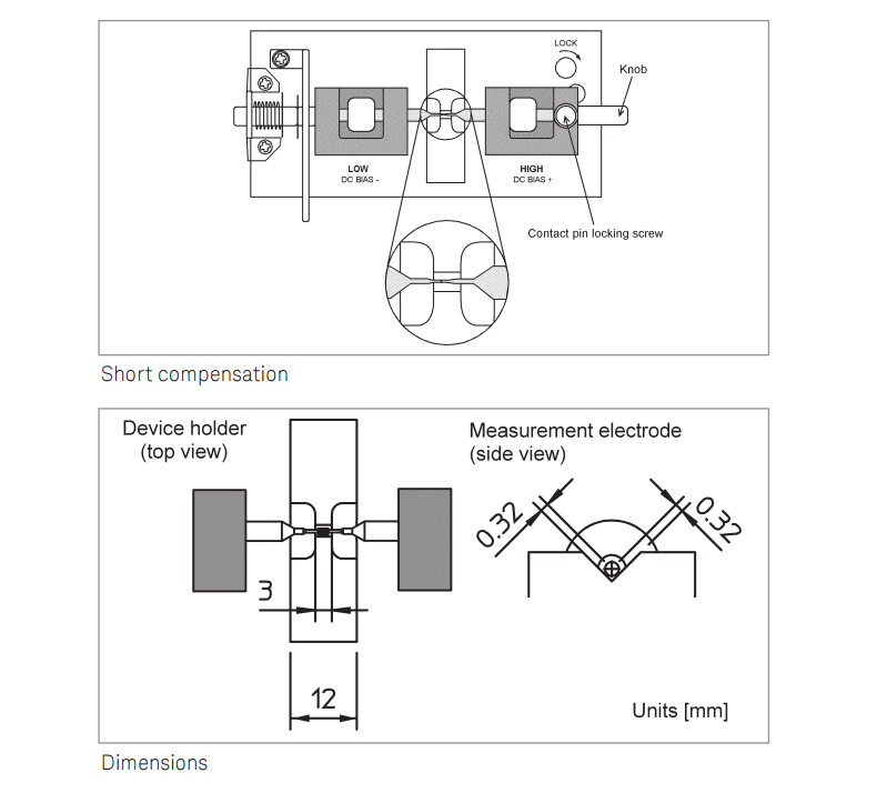 是德安捷伦E4980LCR阻抗测试SMD夹具16034E/16034H/16034G/16334A-阿里巴巴