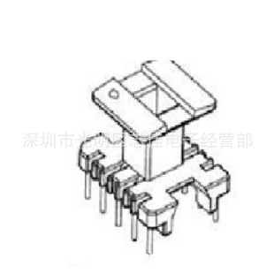EE19高频骨架EE19变压器骨架通讯骨架立式5+5针排距13mm G1908-阿里巴巴
