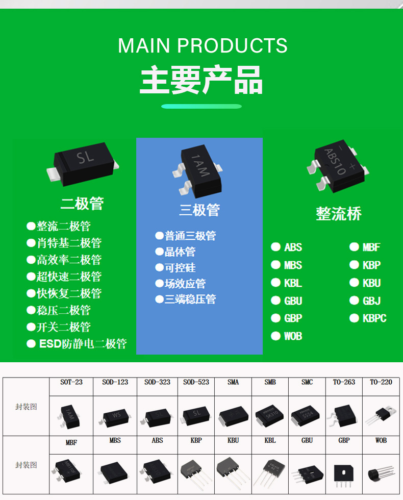 二极管1N5819 B5819W SOD-123 1A40V 丝印SL 贴片肖特基二极管-阿里巴巴