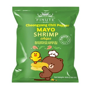 趣莱福FINUTE青阳辣椒蛋黄酱味虾片82g商超款 一箱14包-阿里巴巴