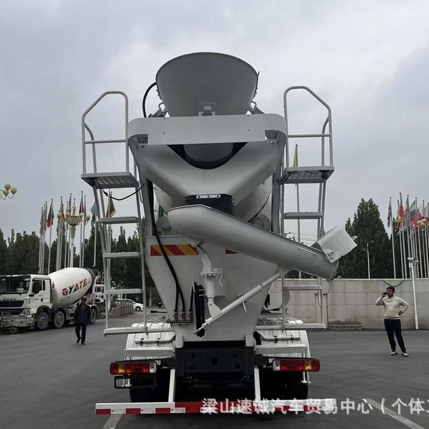 出口二手重汽豪沃12方前四后八货车工程车混凝土搅拌车 8方商砼罐-阿里巴巴
