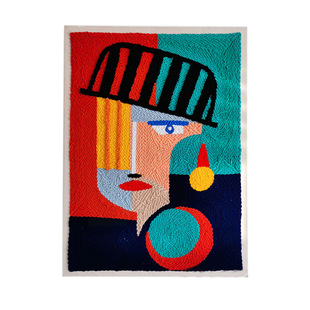 IYR7春花手作 俄罗斯戳戳绣手工毛线画DIY材料包挂画送闺蜜礼品-阿里巴巴