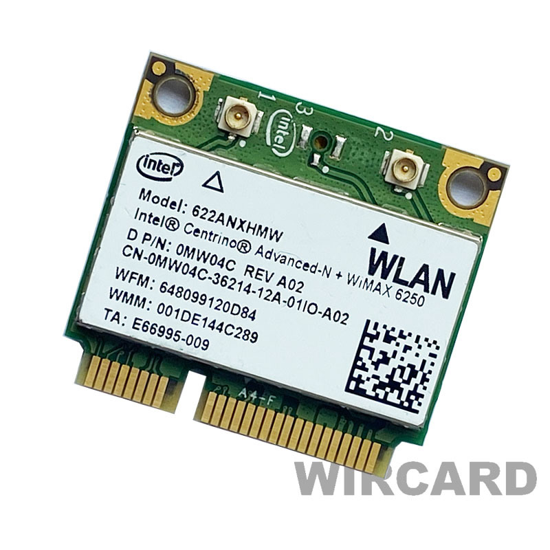 原装6250AN MINIPCIE 2.4G/5G双频300M 笔记本半高内置无线网卡-阿里巴巴