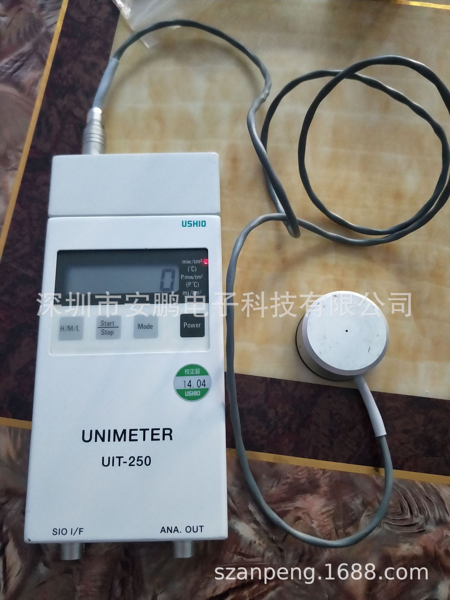 USHIO UIT-250 配UVD-S365 UVD-C365 UVD-S405 授光器 探头-阿里巴巴