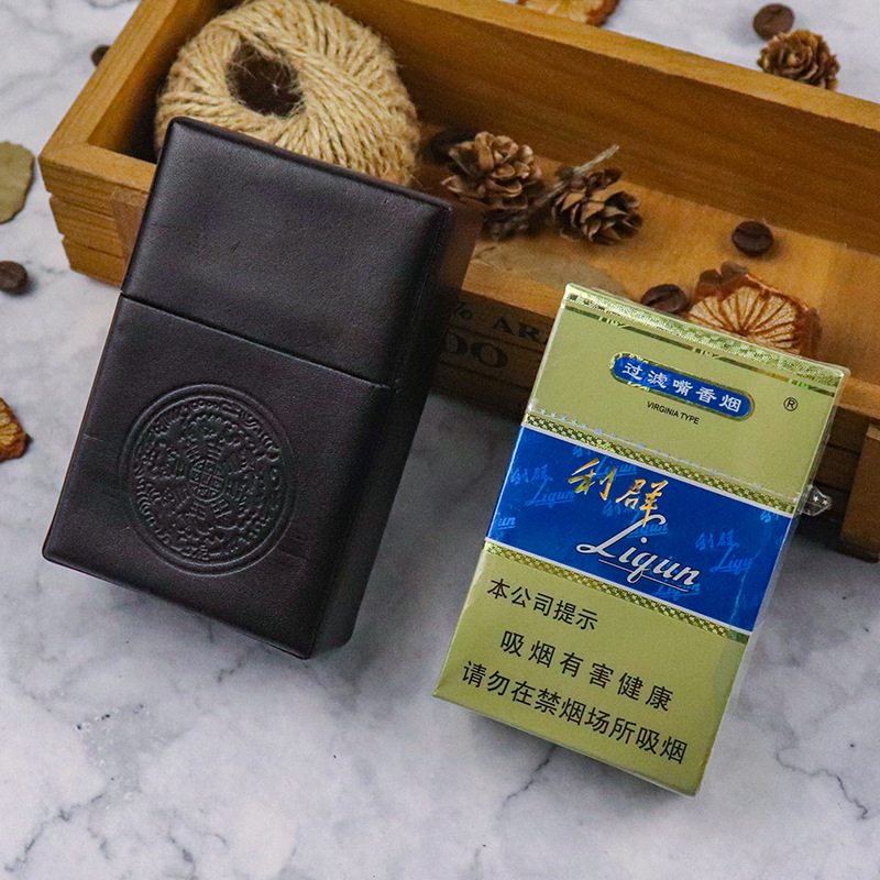 2021新款头层牛皮植鞣皮真皮烟盒包迷你简约复古收纳包男烟包批发-阿里巴巴