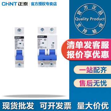 正泰CB-60A交直流断路器1P 2P直流空开 63A储能新能源DC110V 220V-阿里巴巴