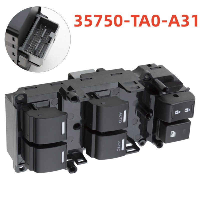 适用08-12年款本田雅阁玻璃升降器总开关电动窗开关35750-TA0-A31-阿里巴巴