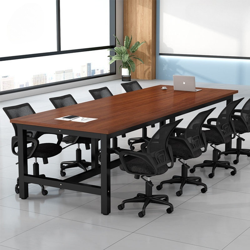 Conference Table and Chair Assembly Large Long Table Negotiation Table ...