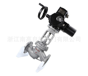 电动不锈钢耐磨截止阀 J941H- 16P DN150 法兰式 耐高温-阿里巴巴