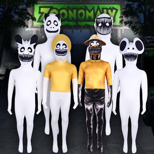 跨境新品Zoonomaly Plush游戏zoo guard畸形动物园cosplay表演服-阿里巴巴