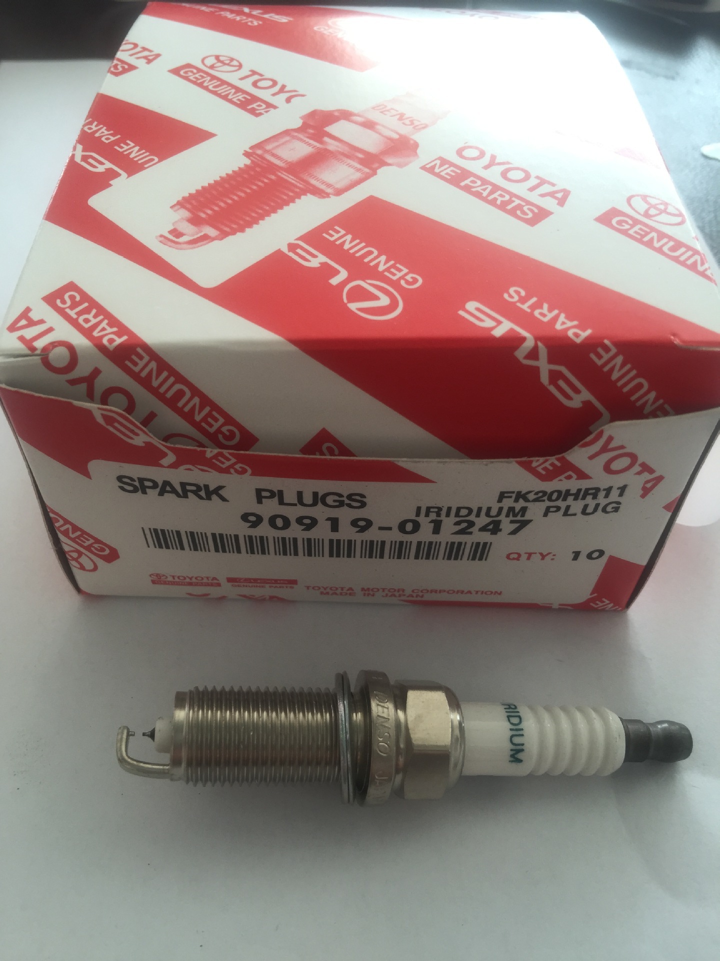 适用丰田车 火花塞 K16TR11 K16PR-U 90919-01164 90919-01210-阿里巴巴