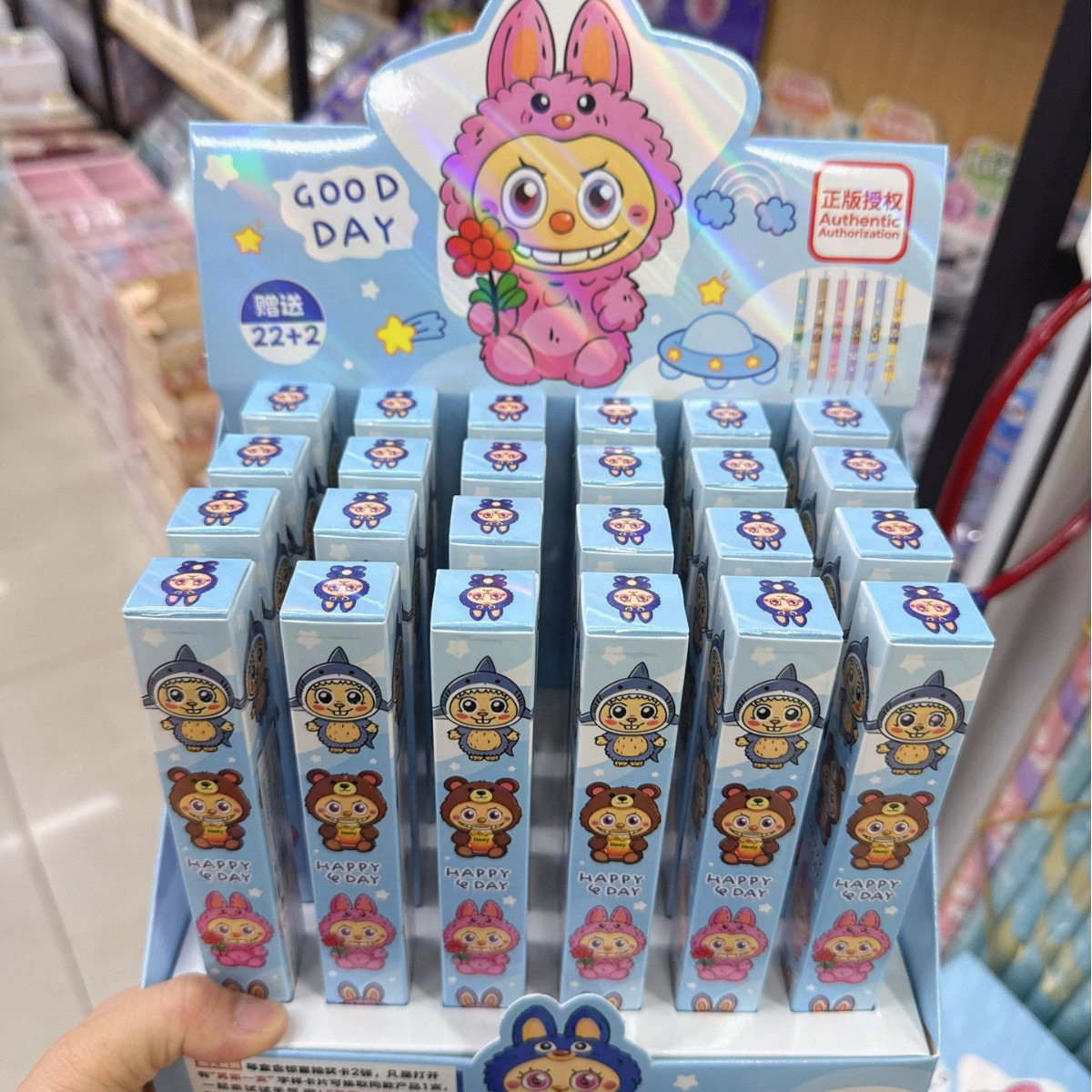 Labubu Blind Box Pen for Primary School Students Labubu Cartoon Cute ...