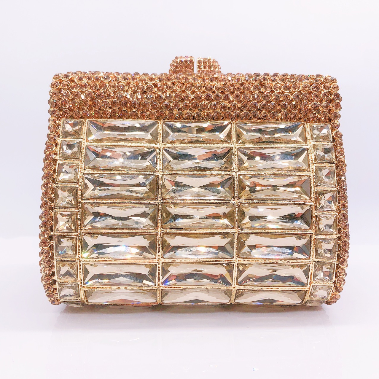 跨境新款镶钻晚宴包玻璃水钻宴会手拿女Rhinestone clutch purse-阿里巴巴