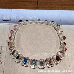 施家新款CHROMA系列耳环项链耳钉夸张欧美轻奢精致高级感饰品-阿里巴巴