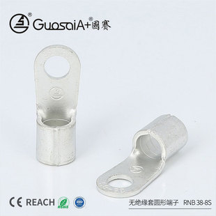 厂家供应圆形裸端头冷压端头RNB 38-8S紫铜无绝缘护套圆形端子-阿里巴巴