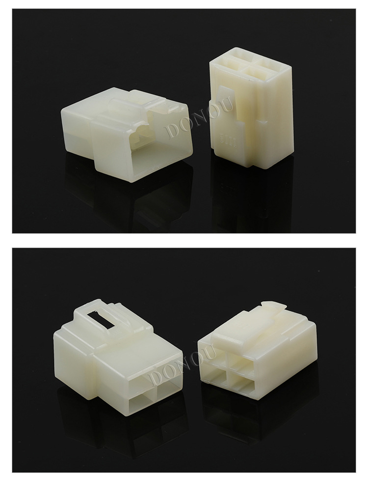 DJ7042-6.3-11/21汽车连接器4P电动车线束接插件公母对接插头端子-阿里巴巴