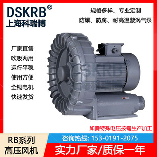 批发零售RB-1515环形风机11KW高压鼓风机 吹吸两用高压抽真空风机-阿里巴巴