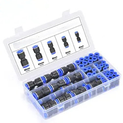 PU water pipe quick release connector PU-4-6-8mm plastic-阿里巴巴