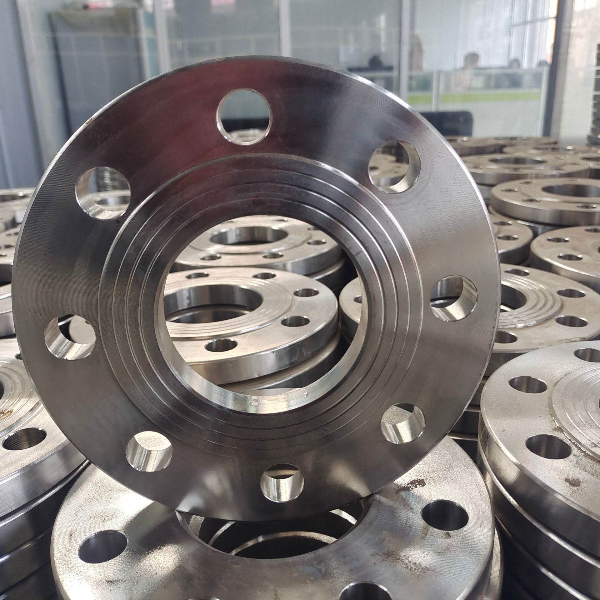 板式平焊碳钢法兰盘A10520#Q235不锈钢304镀锌丝扣螺纹带径法兰SO-阿里巴巴