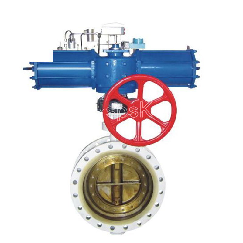 气动法兰手轮信号反馈硬密封不锈钢304蝶阀D643H-16P DN100 150-阿里巴巴