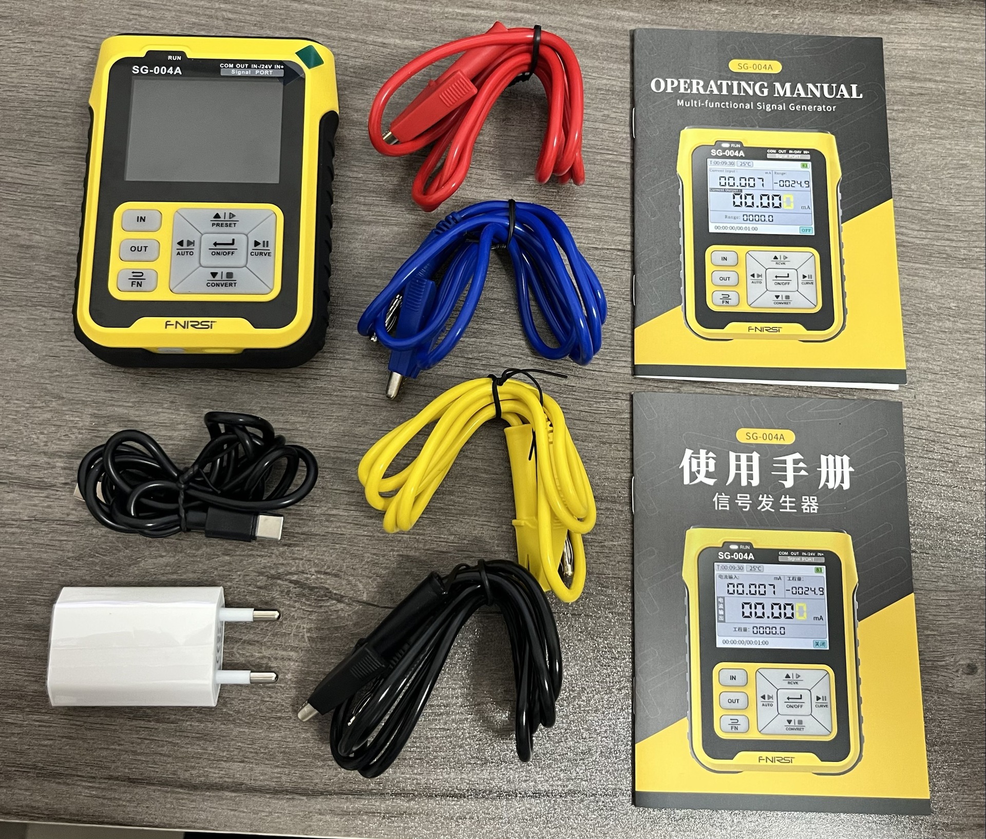 FNIRSI SG-004A多功能信号发生器4-20ma模拟量电压电流热电偶电阻-阿里巴巴