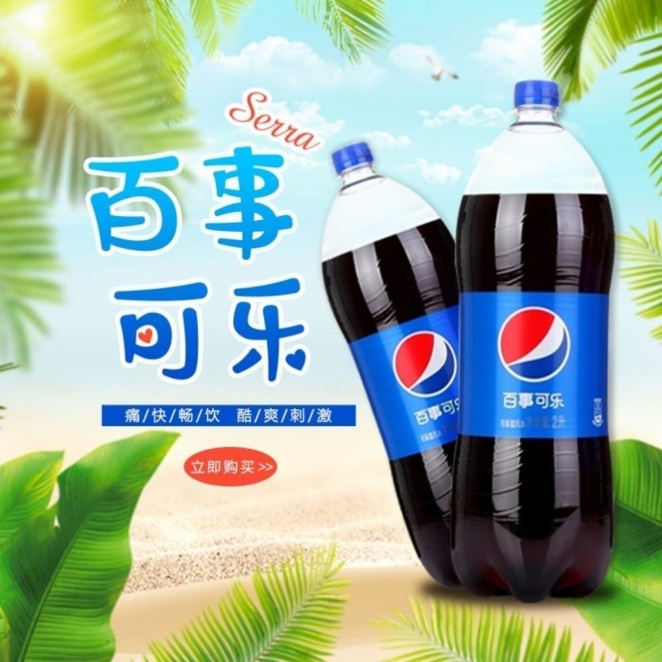 整箱批发百事可乐2L18瓶大瓶装碳酸饮料家用聚餐畅饮碳酸汽水饮品-阿里巴巴