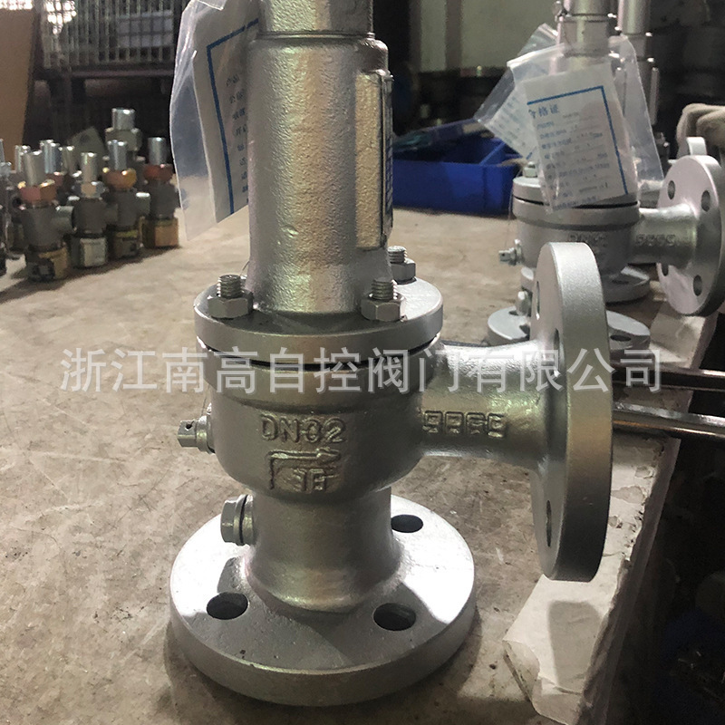 A41Y-16C 铸钢微启式法兰安全阀 封闭式安全泄压阀 DN100-阿里巴巴