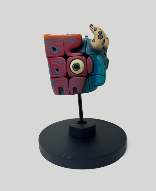 Artists Handmade Art Monster Sculpture Rubik's Cube Toys-阿里巴巴