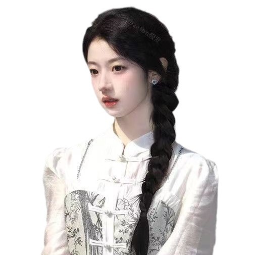 Twist Braid Imitation Natural Fashion Fluffy Internet Celebrant Lazy ...