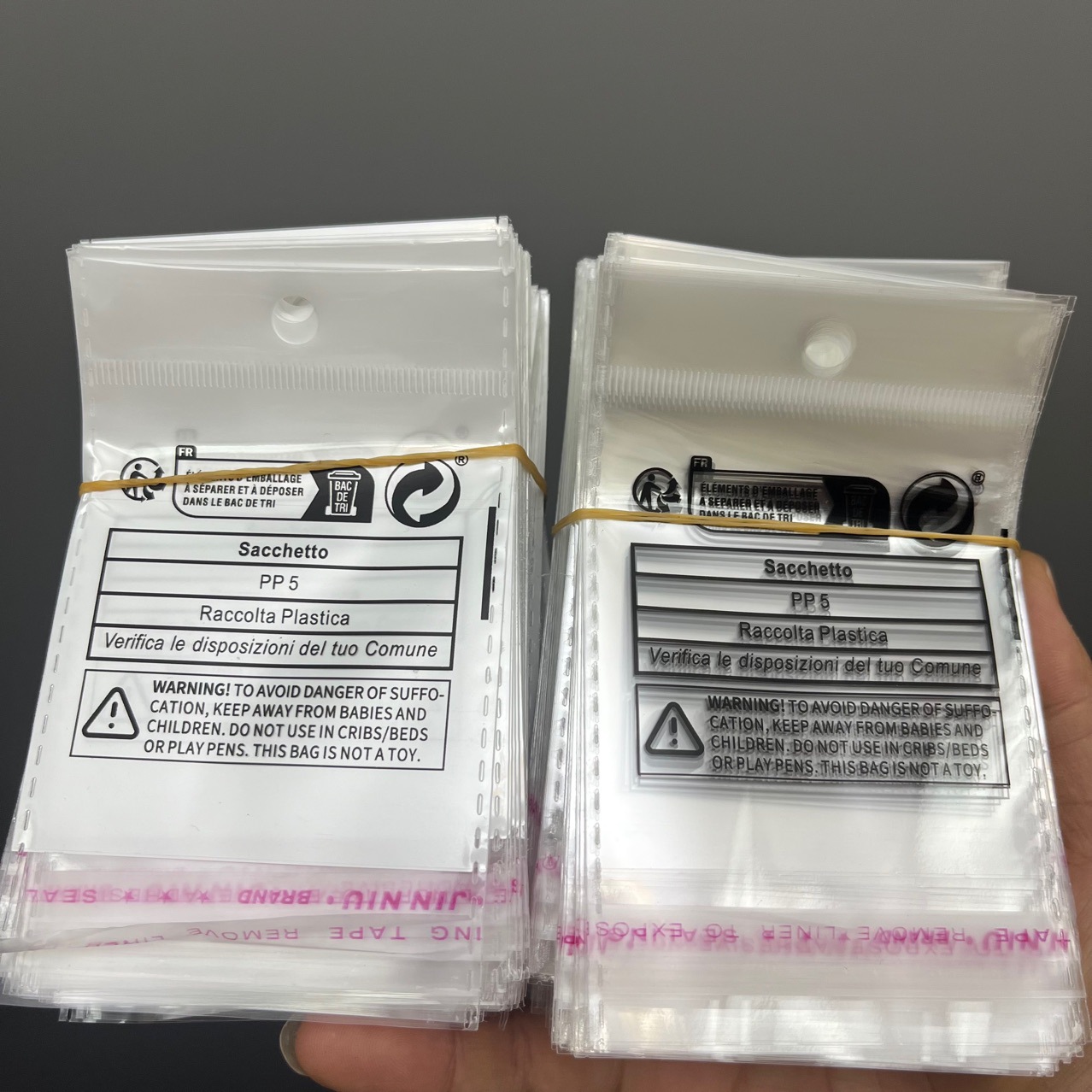 约两百张temu新环保标签自封袋子triman标pp5希音shein自粘袋现货-阿里巴巴