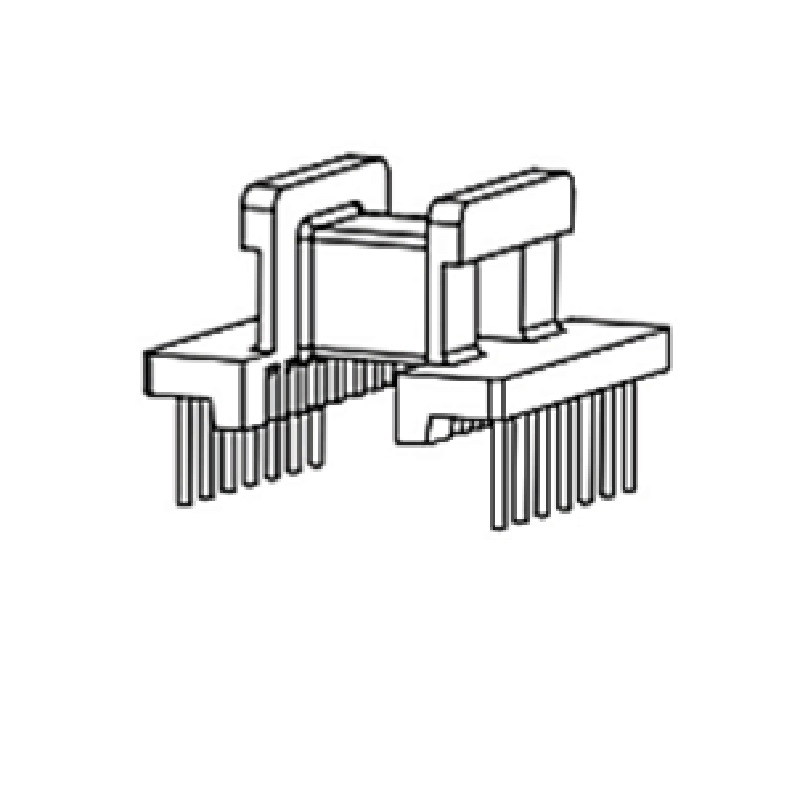EE19电木骨架EE19高频骨架电源骨架卧式7+7针变压器电感电子线圈-阿里巴巴