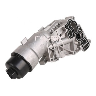 现货供应适用宝马B38铝合金1142 8585 235发动机机油格底座散热器-阿里巴巴