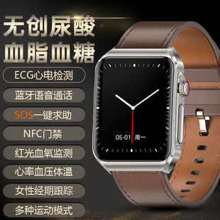 跨境新爆款ECG心电无创尿酸血脂蓝牙通话NFC门禁JL05智能手表工厂-阿里巴巴