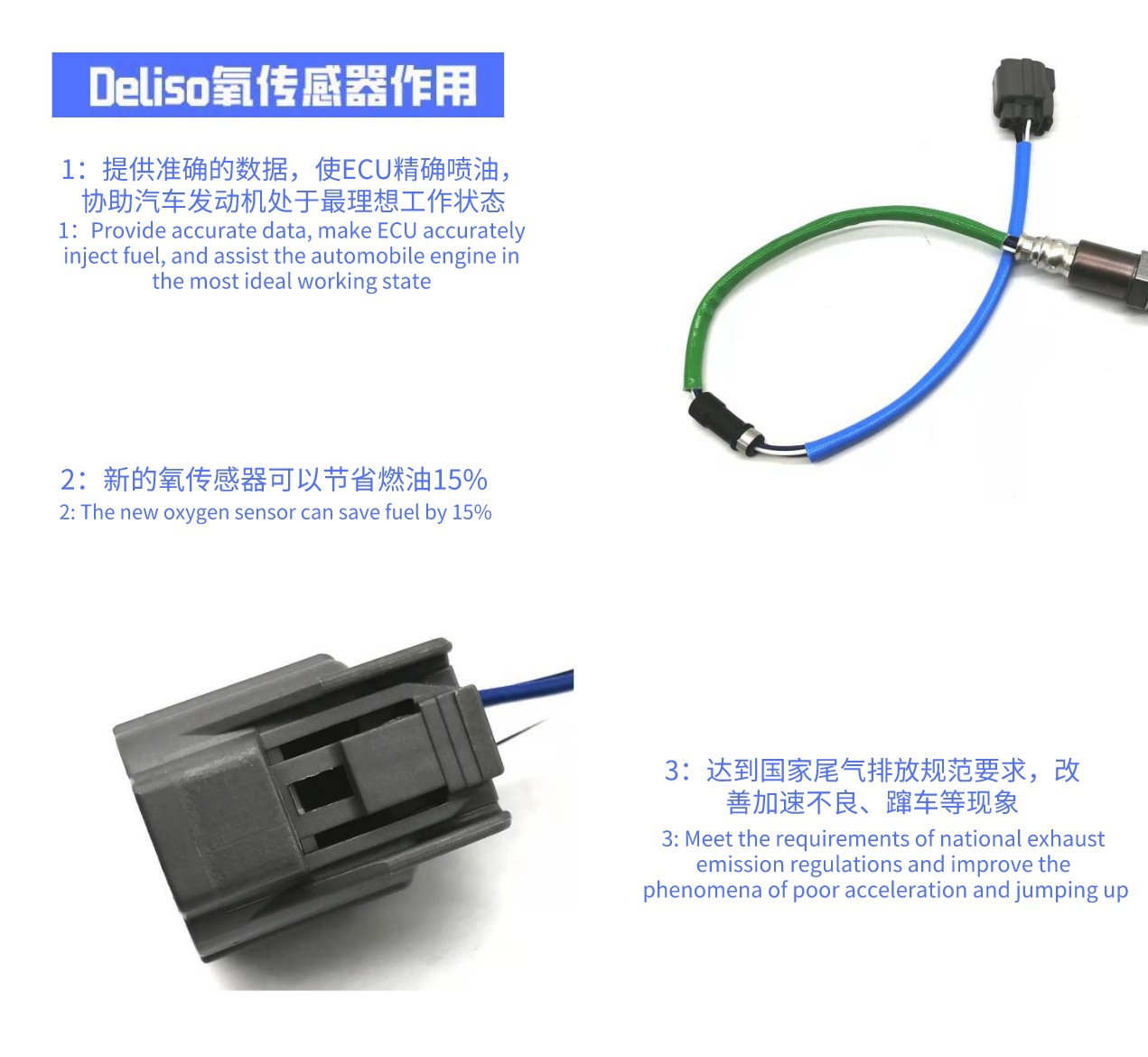 适用本田雅阁奥德赛2.4L前氧传感器 234-9040 36531-RAA-A01-阿里巴巴