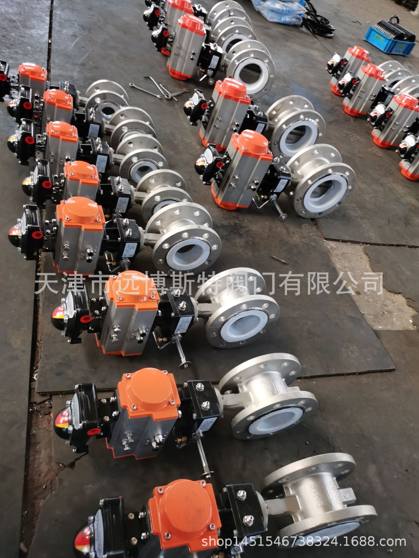 气动不锈钢法兰蝶阀D641F-10P衬氟石油化工排污水利工程防腐蚀-阿里巴巴