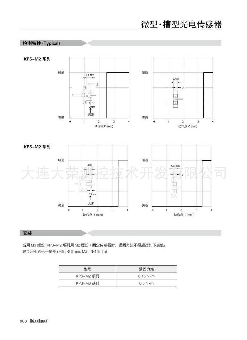 韩国建兴KOINO 微型 槽型光电传感器 KPS-M21 KPS-M22 KPS-M23-阿里巴巴