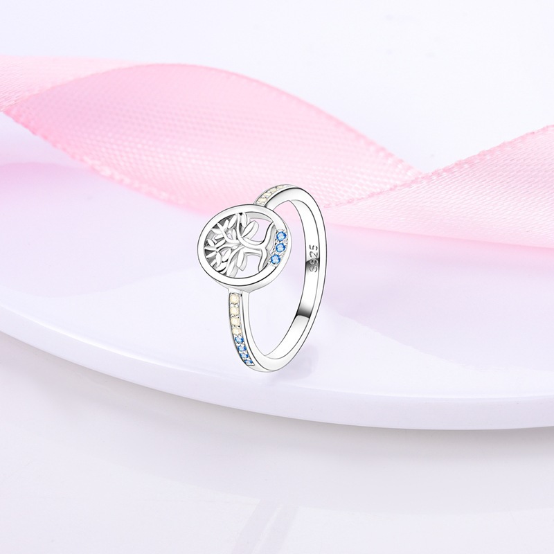 2023 Romantic 925 Sterling Silver Simple Infinity Band Ring-阿里巴巴