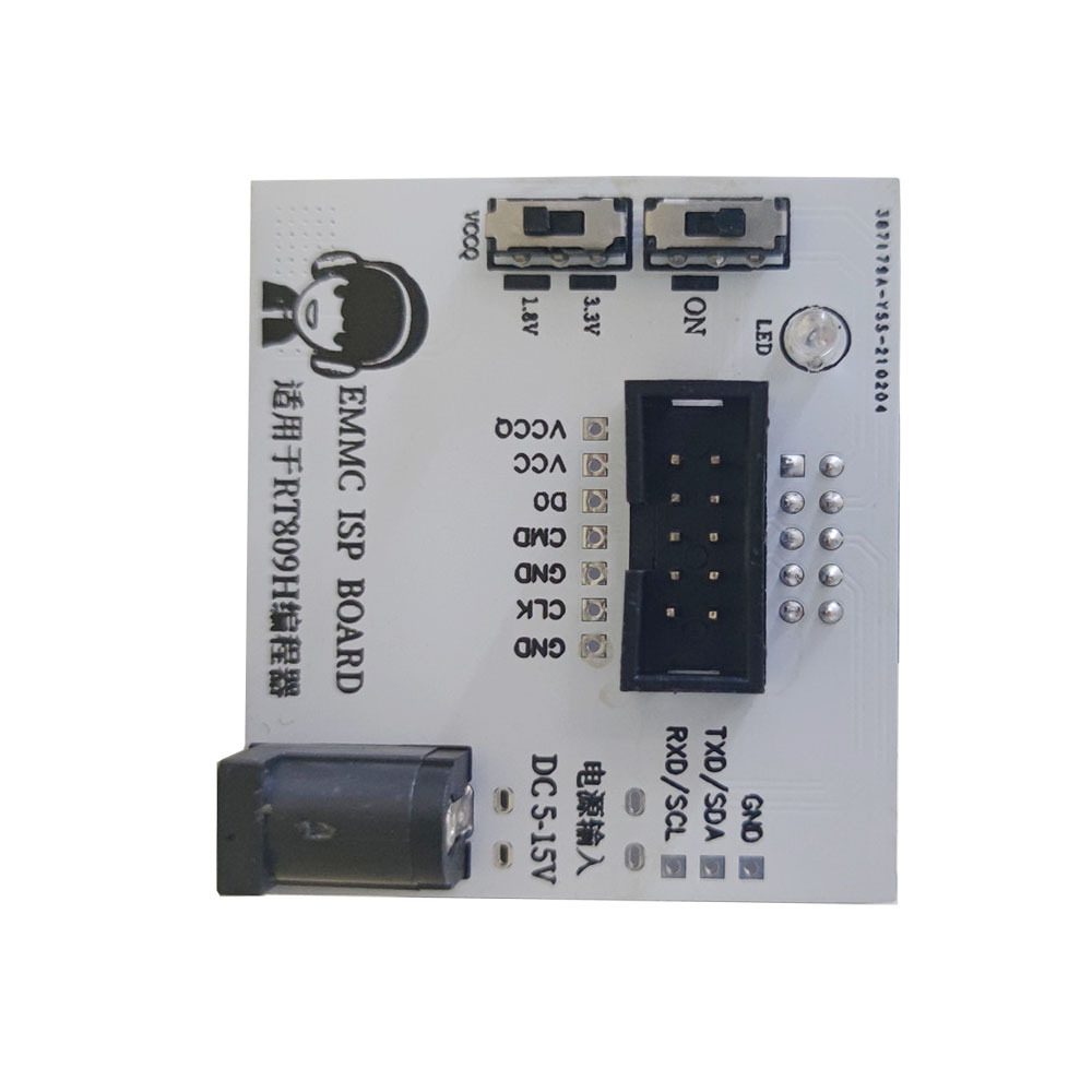 EMMC ISP 板用于 RT809H 编程器 EMMC 适配器 DC 5-15V 智能芯片-阿里巴巴