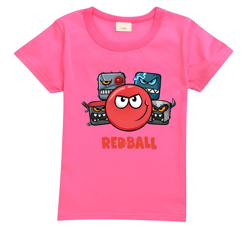 red ball 4 kids summe short sleeve shirt 跨境女小童上衣036-阿里巴巴