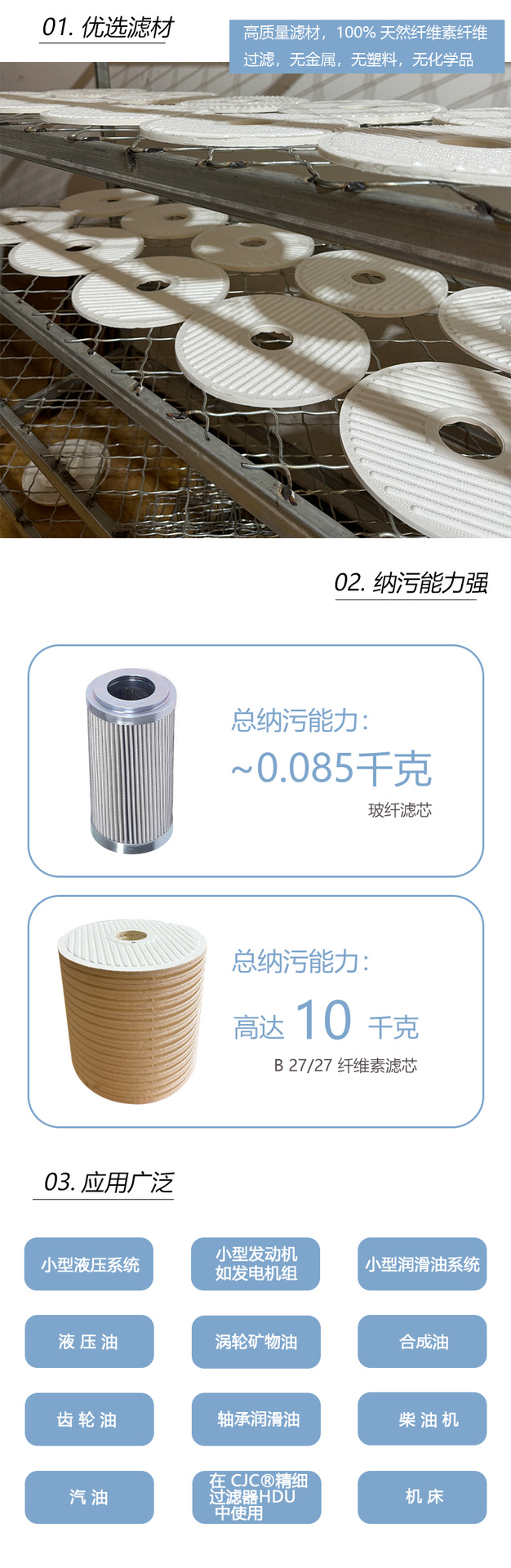 CJC液压油滤芯PA5600505吸水吸黑滤油杂滤芯F27/27离线过滤器滤芯-阿里巴巴