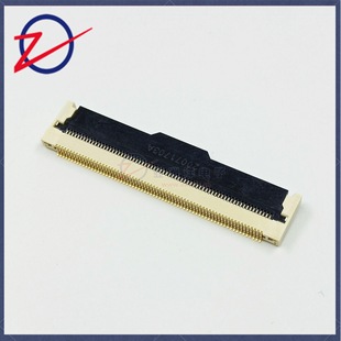 05002HR-H68G4(G)连接器然湖0.5mm间距翻盖FPC 下接 68PIN-阿里巴巴