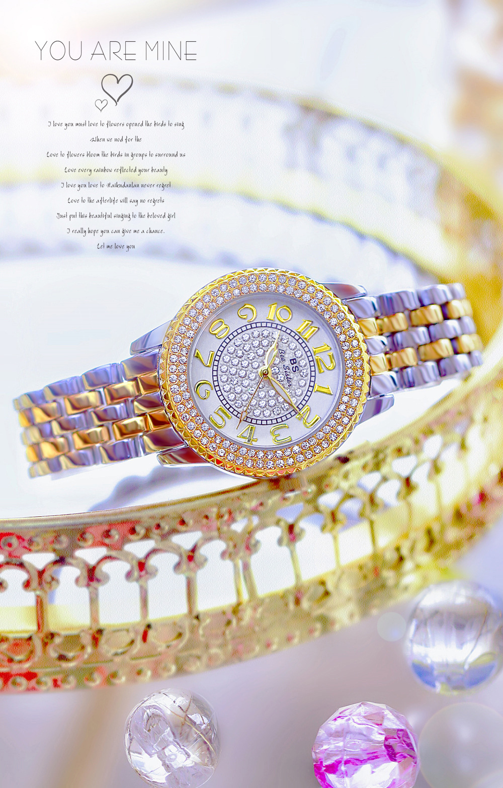 BS新款热销手表厂家直销外贸欧美经典阿拉伯数字刻度女表FA1680-阿里巴巴