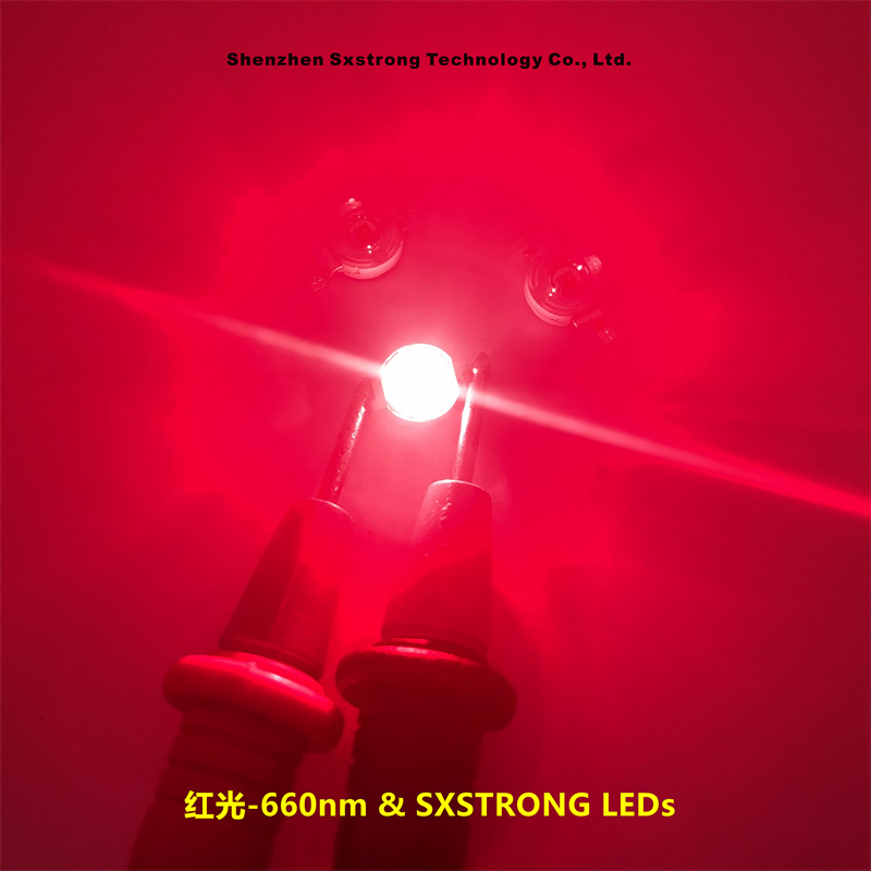 厂家批发3W红光660nm大功率led灯珠台灯植物生长灯LED灯珠厂-阿里巴巴