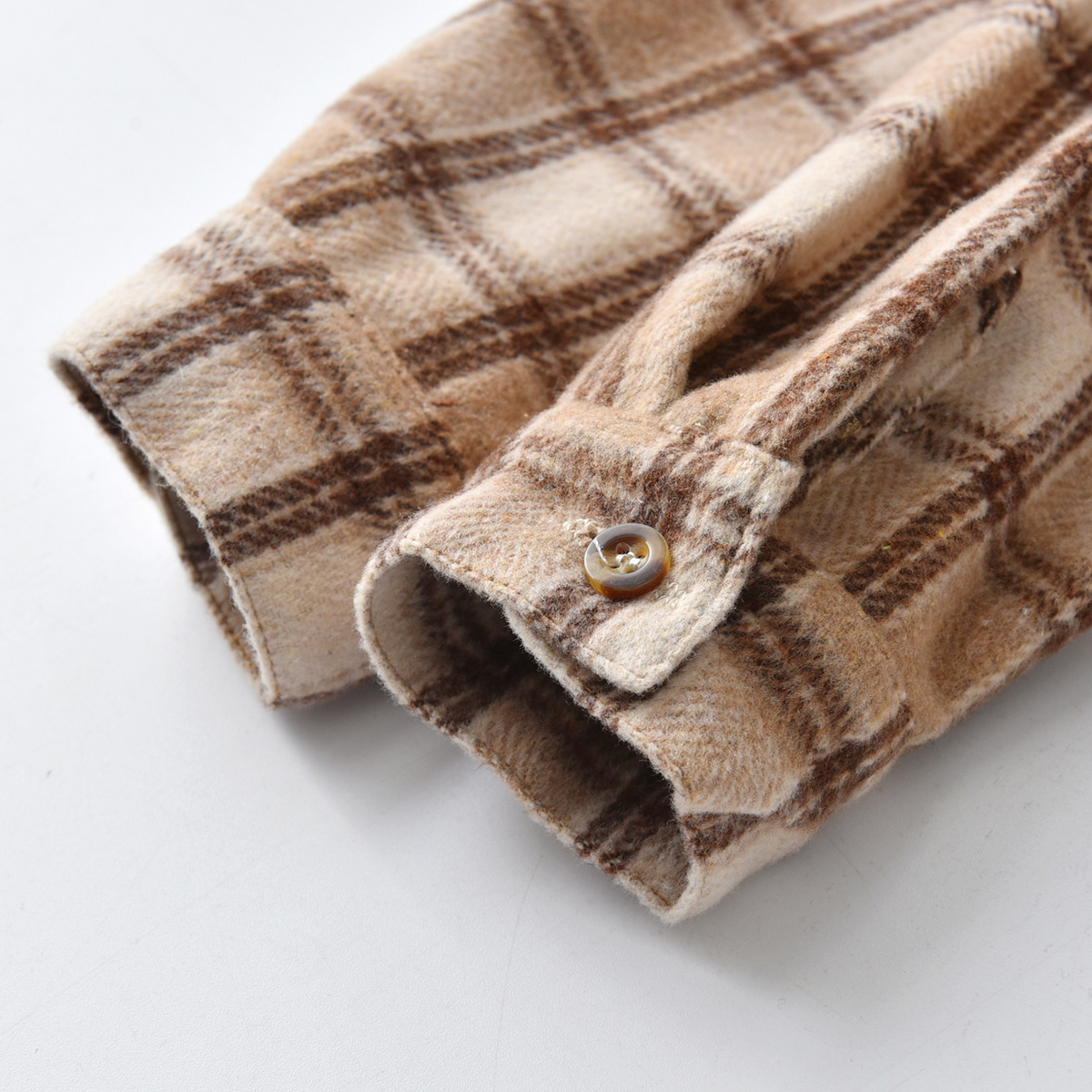 Wholesale 18M-6Y Toddler Boys Plaid Pockets Hooded Jack