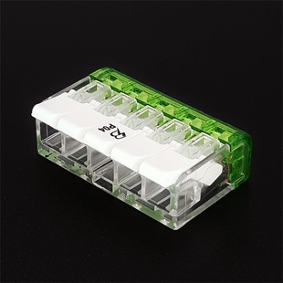 P04-5P美规认证闭端五位连接器单极多芯线闭端回路无螺纹压线端子-阿里巴巴