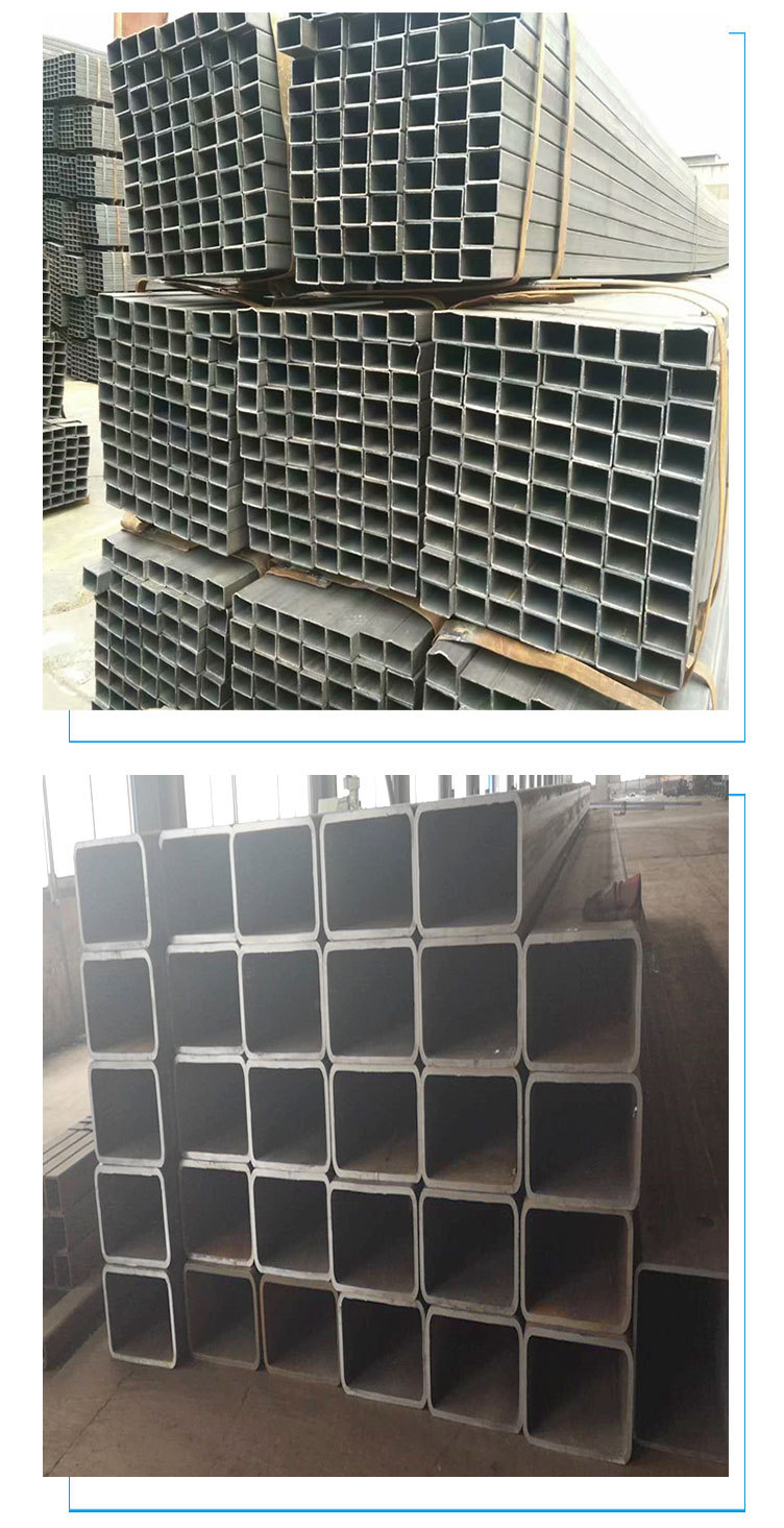 现货黑退方矩管Q235B冷轧光亮40*60 100*100方铁管无缝 铁方通-阿里巴巴