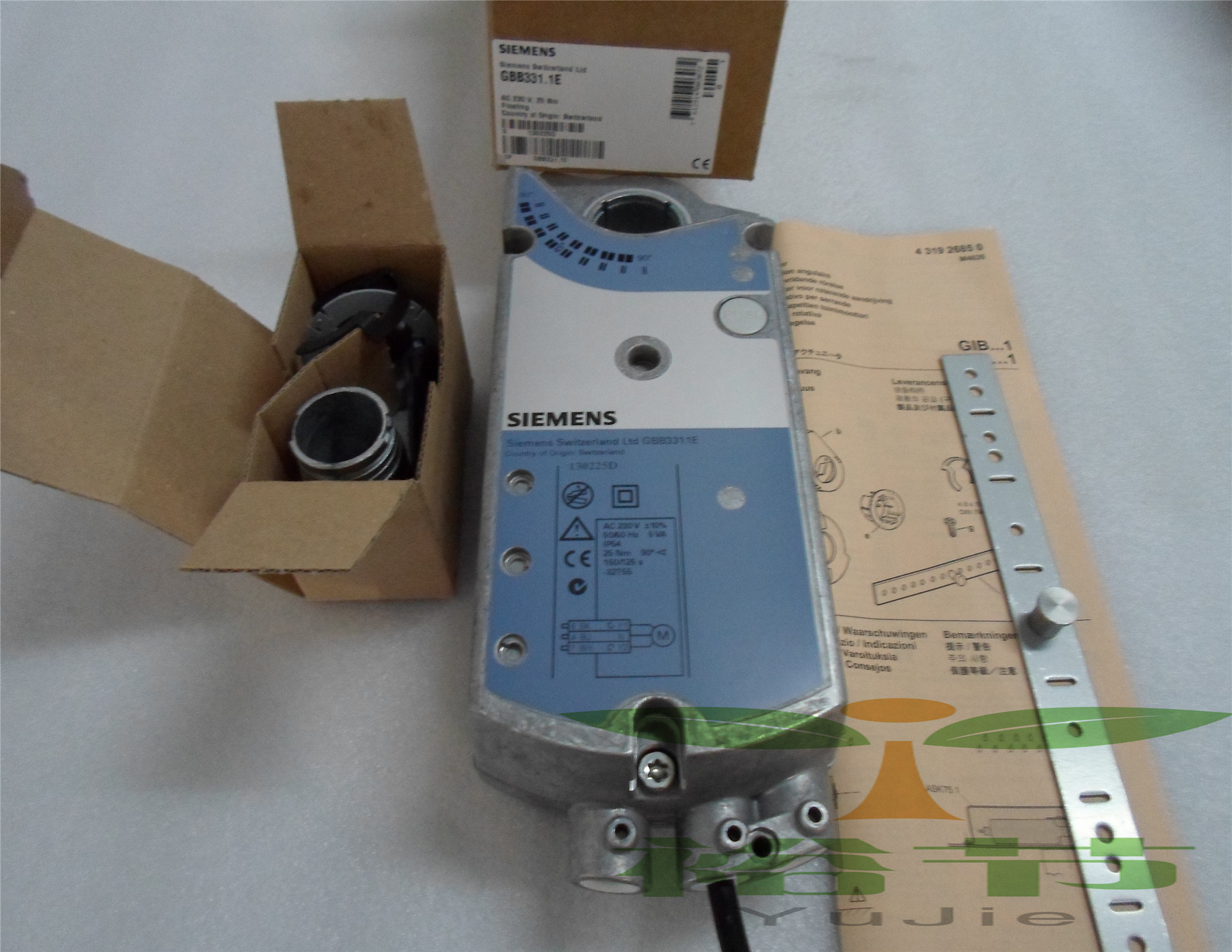 SIEMENS西门子 GBB331.1E 电动风门执行器开关型驱动器25Nm-阿里巴巴
