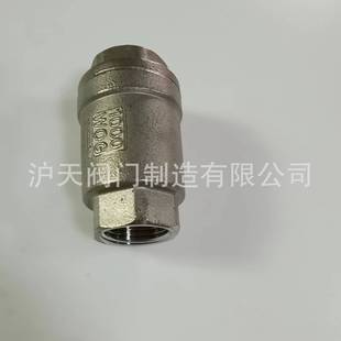 沪天阀门不锈钢丝口止回阀H11W-16P螺纹止回阀DN15-DN50-阿里巴巴