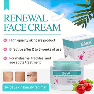 Face Cream面霜适合滋润保湿肌肤SAAM RENEWAL FACECREAM跨境热卖-阿里巴巴